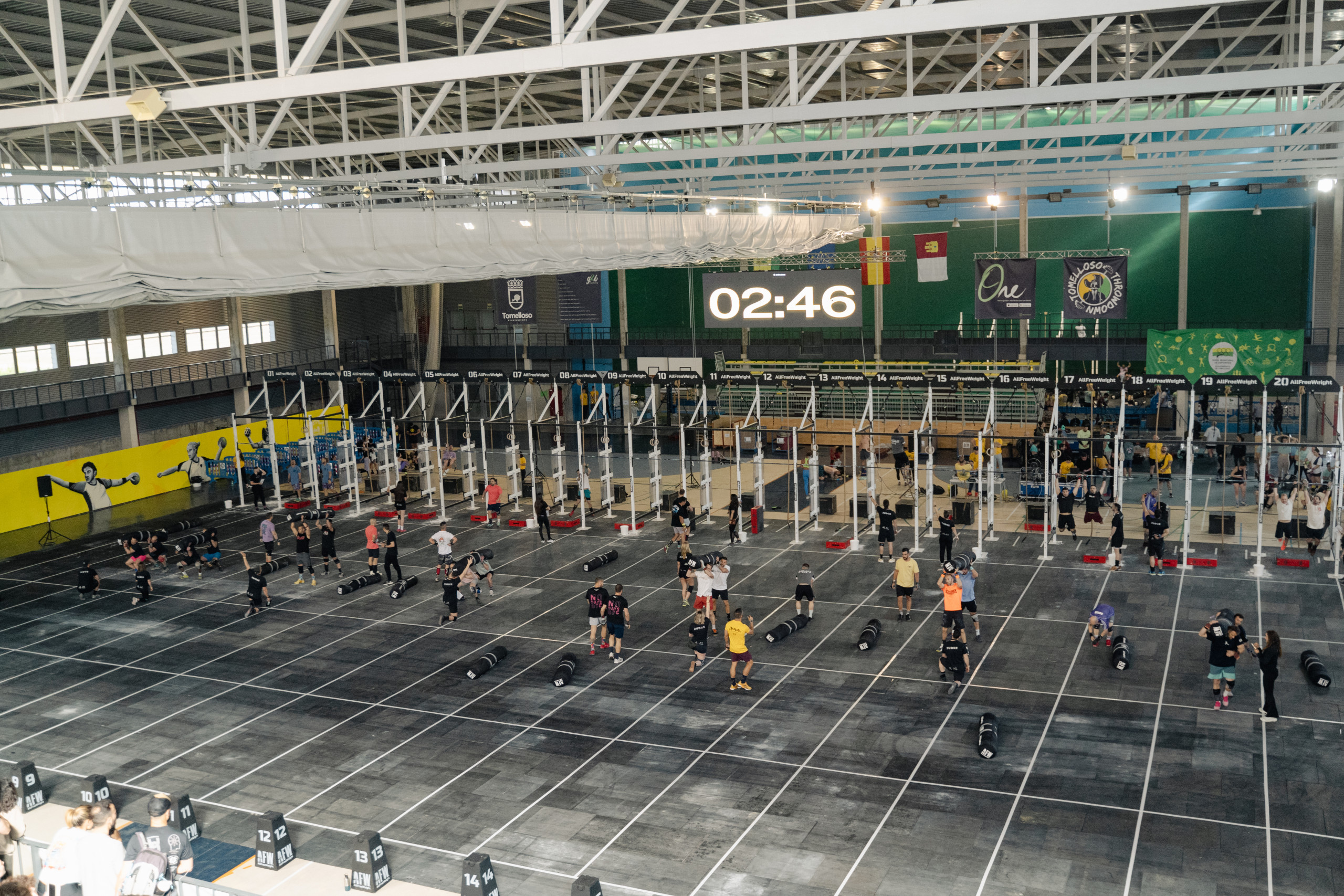 AllFreeWeight patrocinador principal de Tomelloso Throwdown 2025 | Etenon Fitness